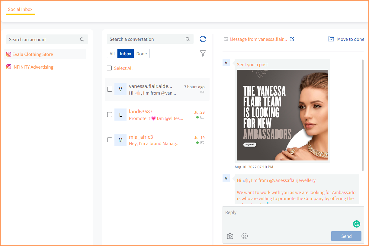 Social Inbox – Social Oath